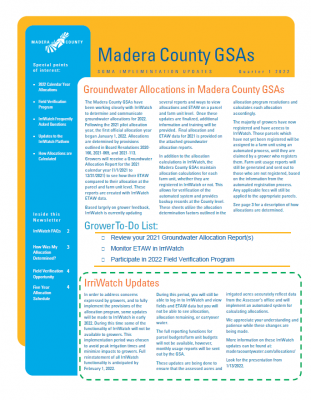 Water and Natural Resources - Madera County - Water & Natural Resources